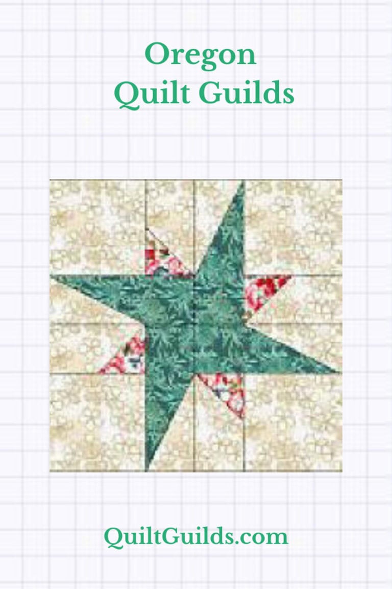 Quilt Guilds in the State of Oregon- the Beaver state